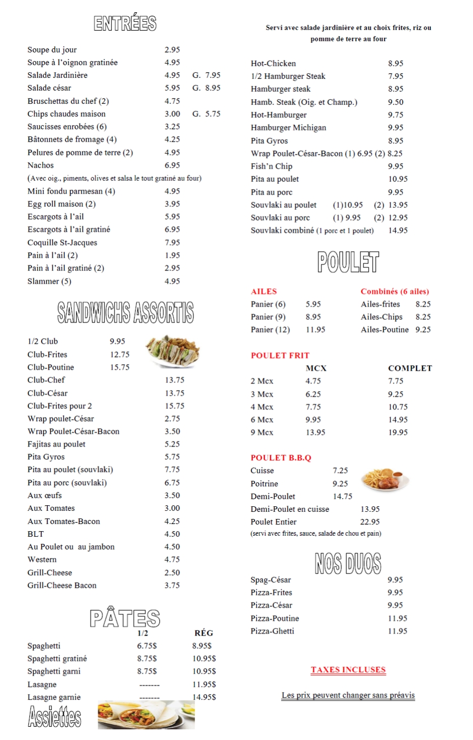 Restaurant - Camping Grégoire